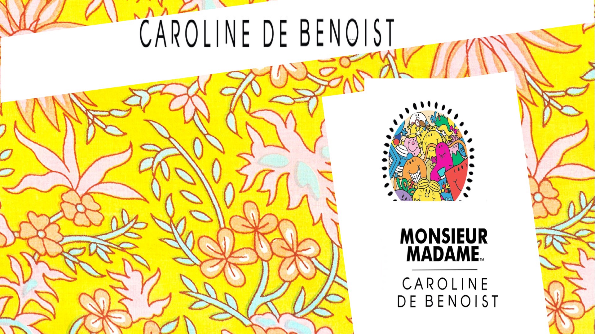 Caroline de Benoist x Monsieur-Madame: Our Collaboration - Caroline de ...